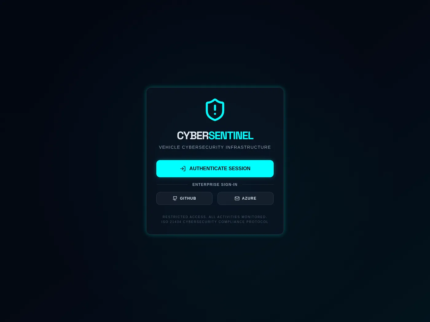 CyberSentinel Dashboard