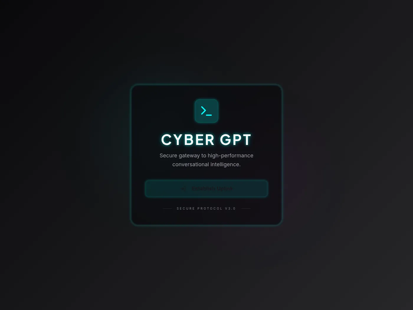 Cyber GPT Chatbot