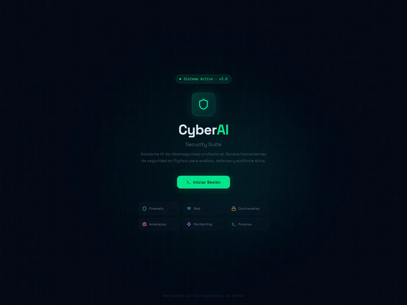 CyberAI Security Suite