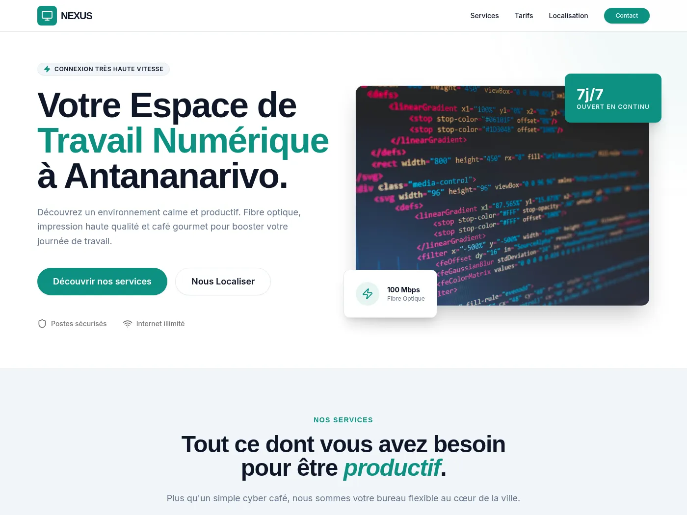 CyberCafé Vitre Web