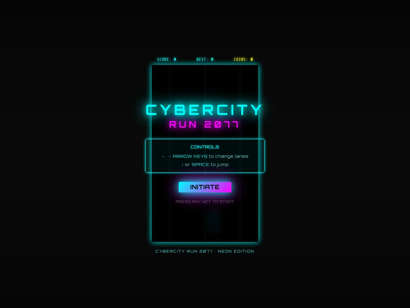 Cybercity Run 2077
