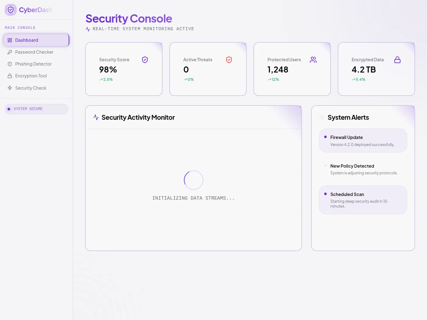 CyberDash UI