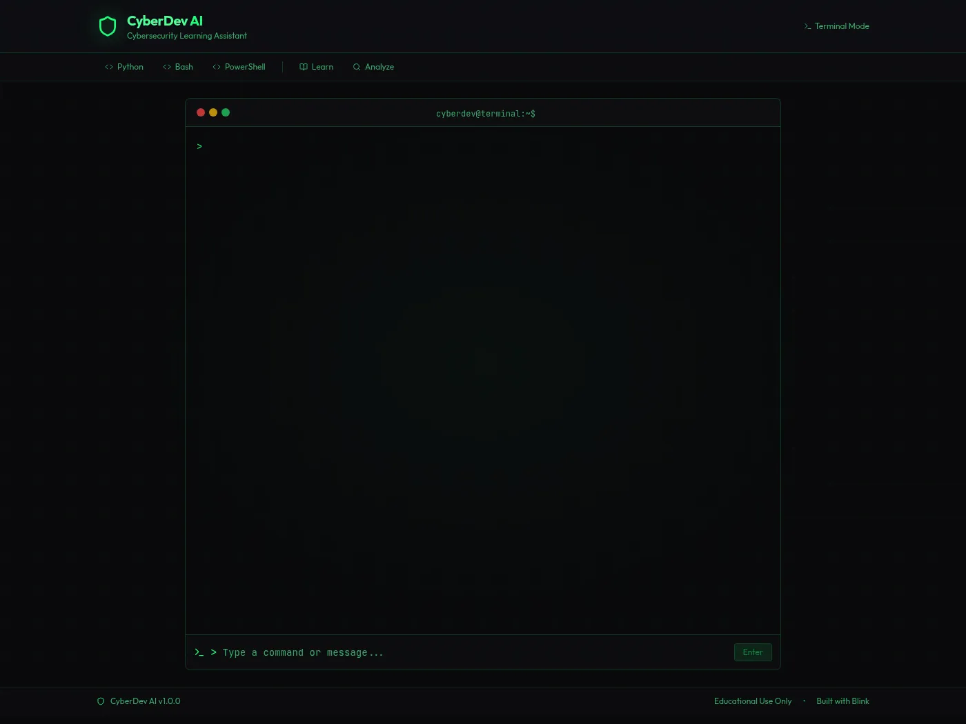 CyberDev AI Assistant
