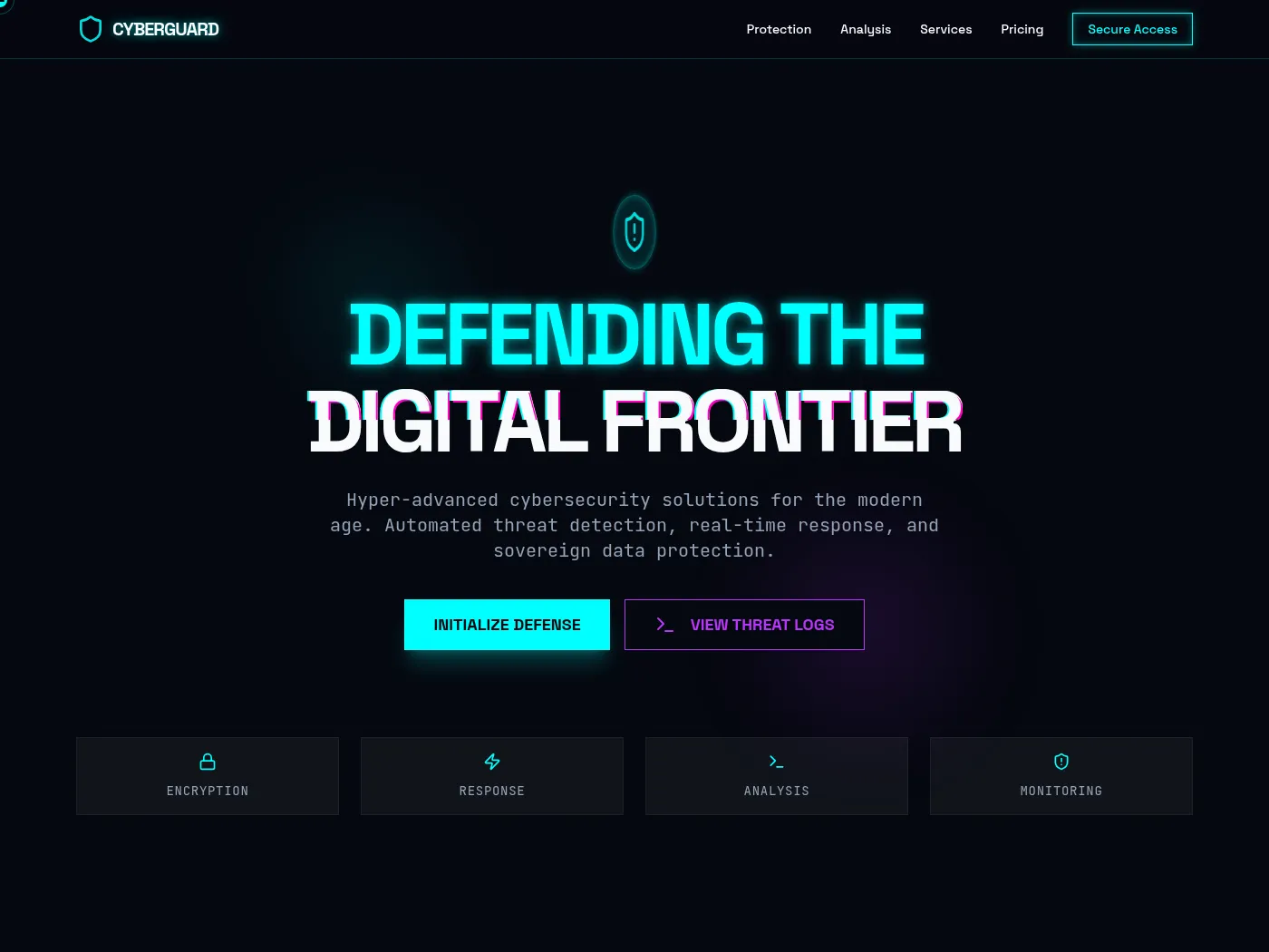 CyberGuard Interactive Site