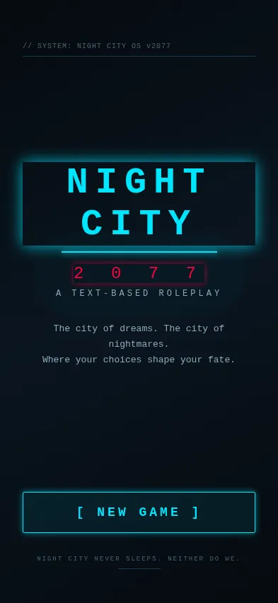 Cyberpunk Mobile RP
