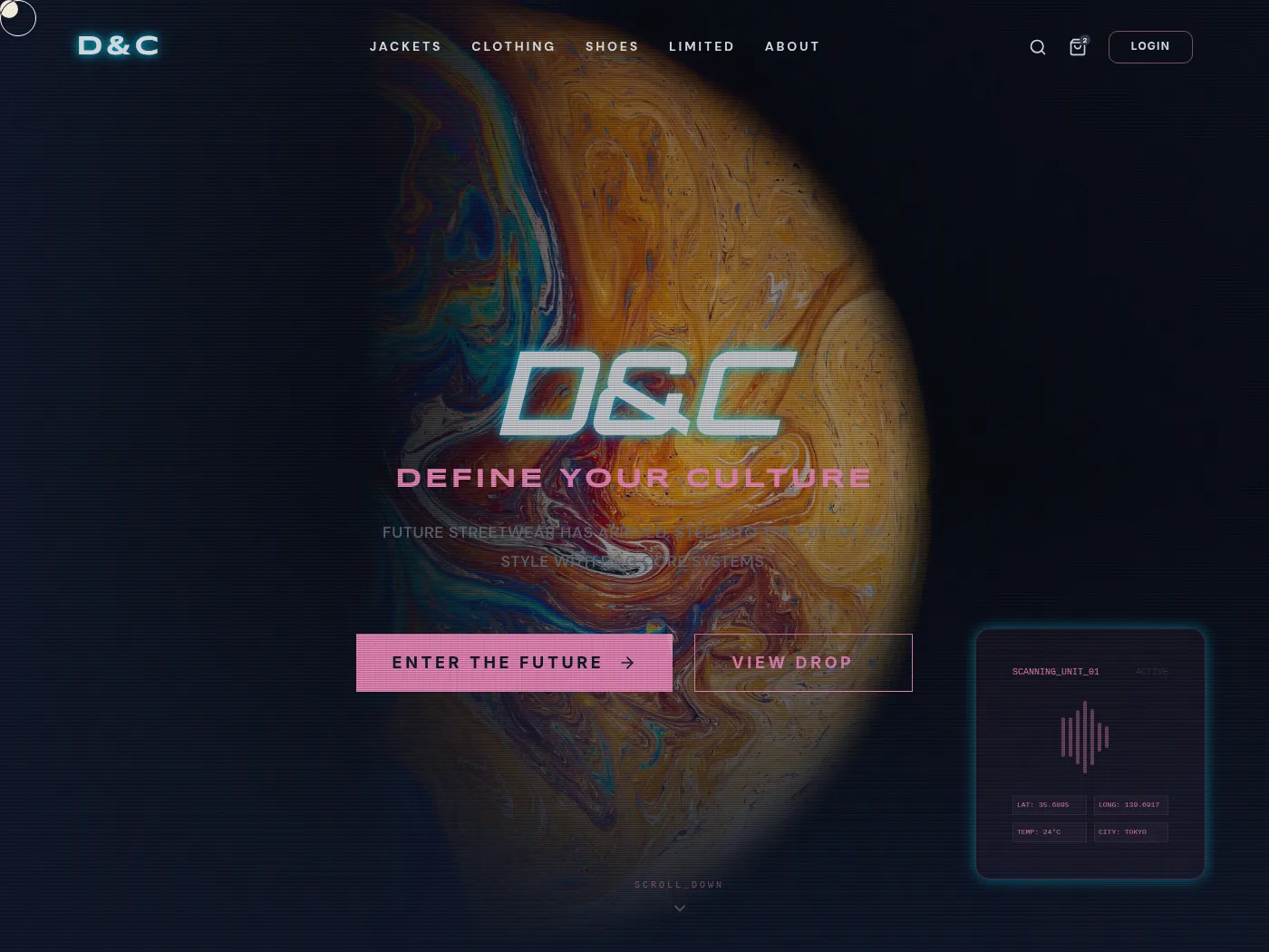 D&C Cyberpunk Store