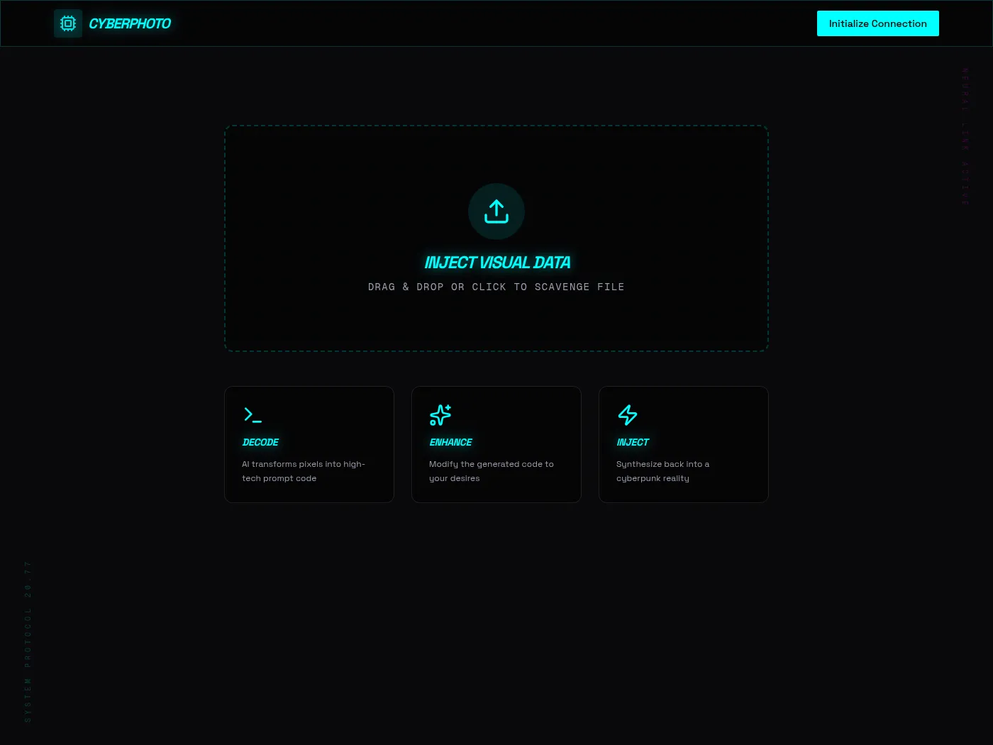 CyberPhoto Code Converter
