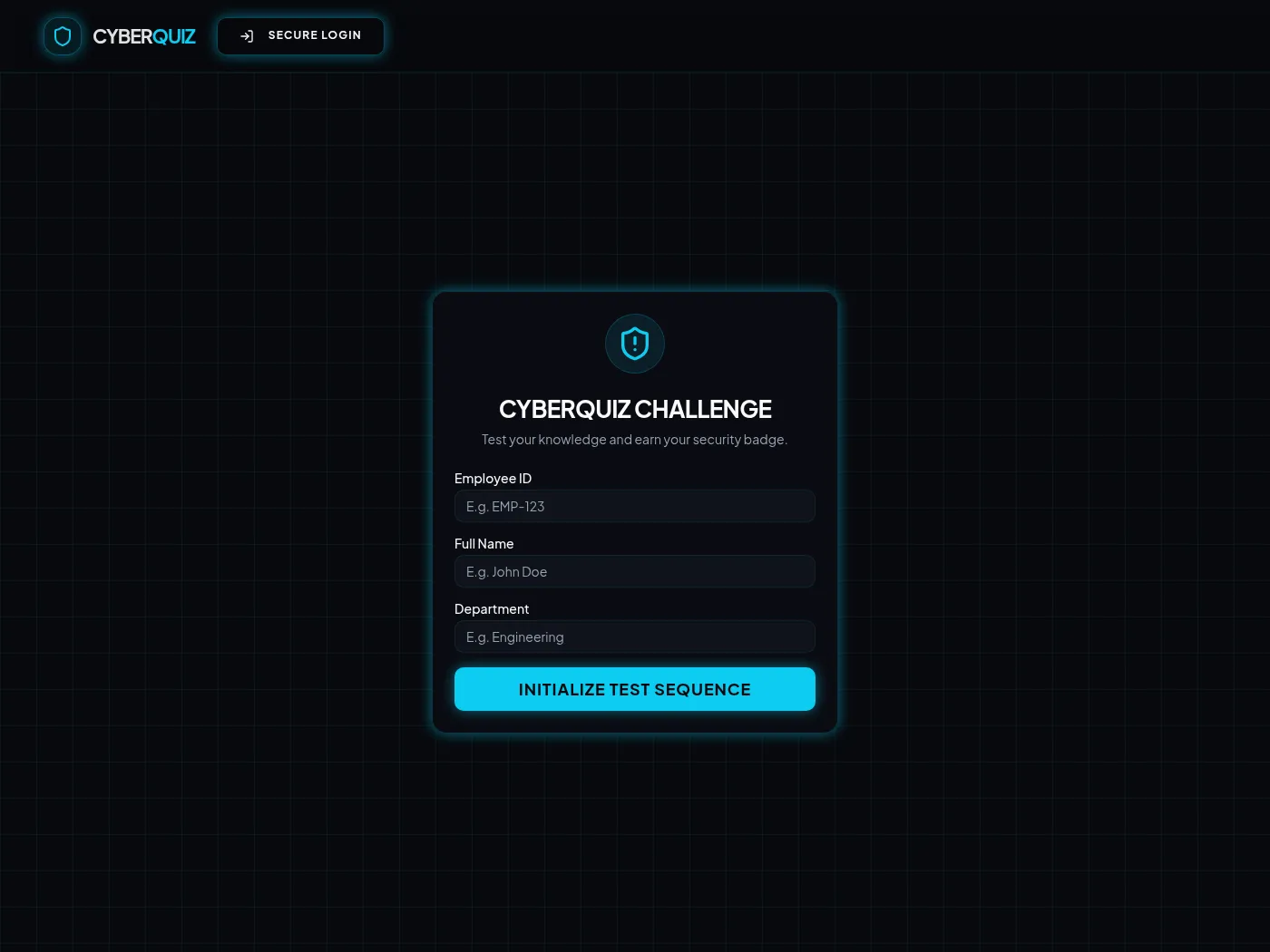 CyberQuiz Challenge