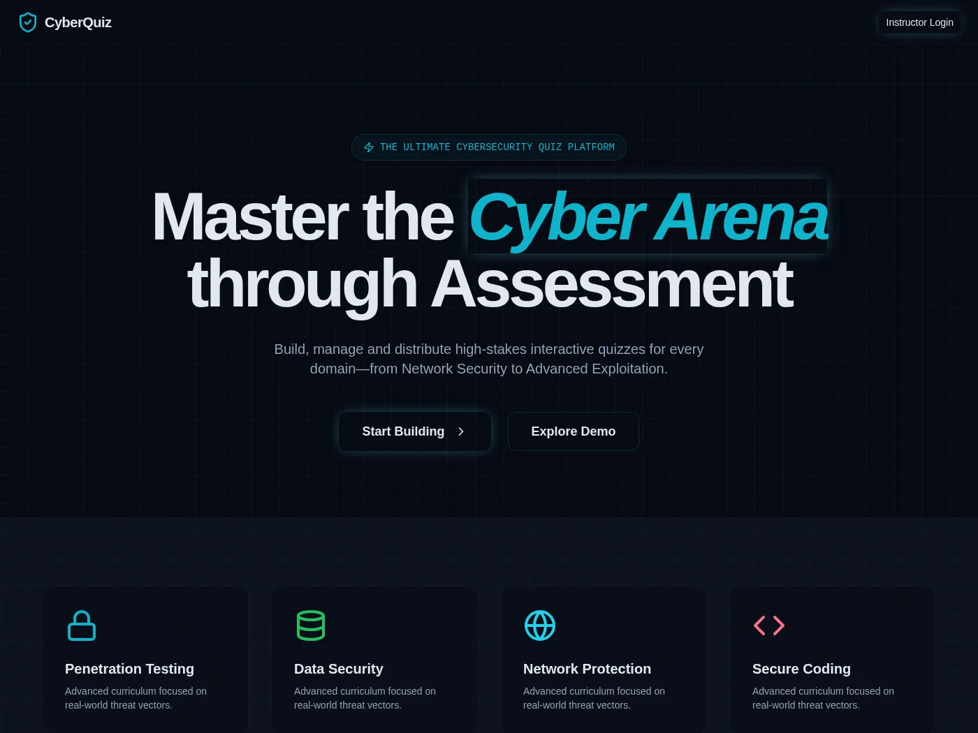 CyberQuiz Maker