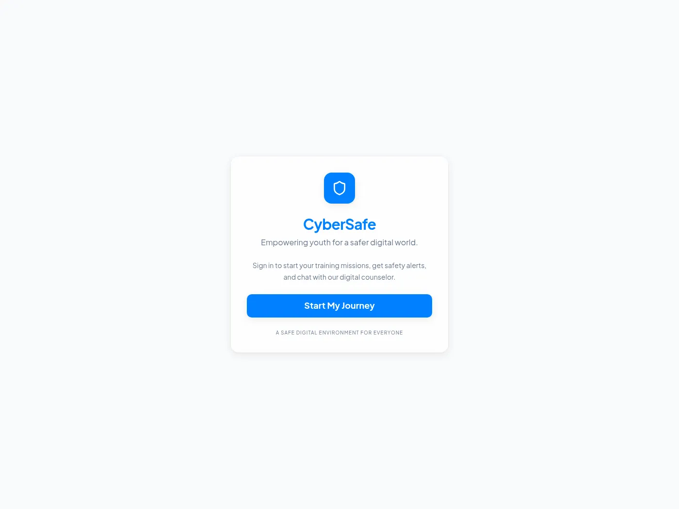 CyberSafe Youth Platform