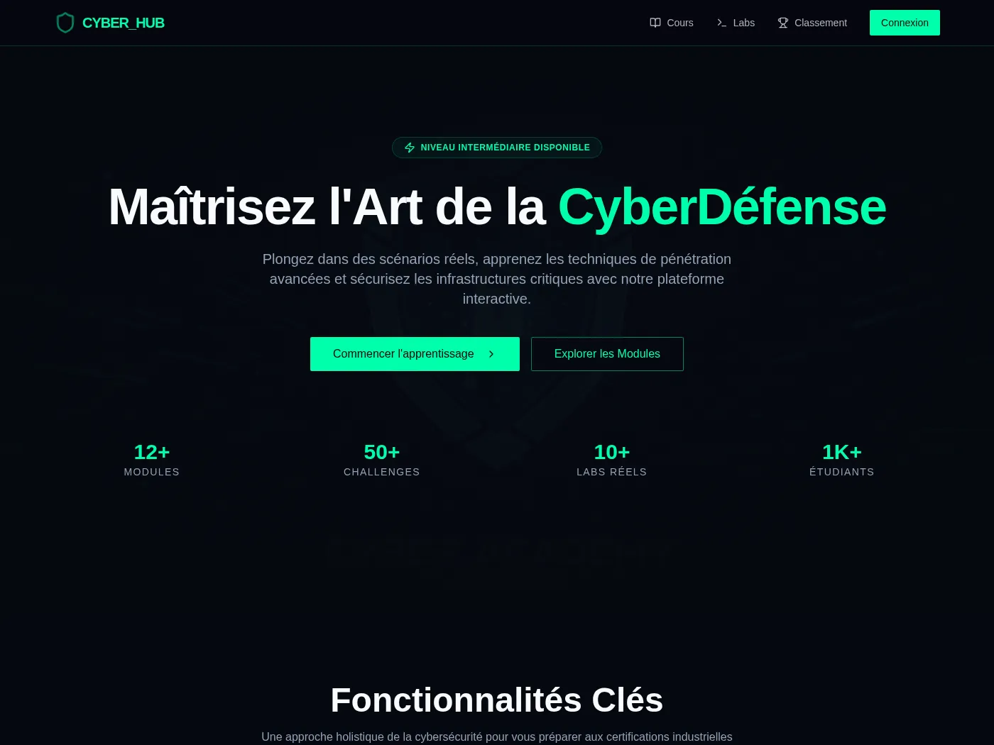 CyberSecurity Learner Hub