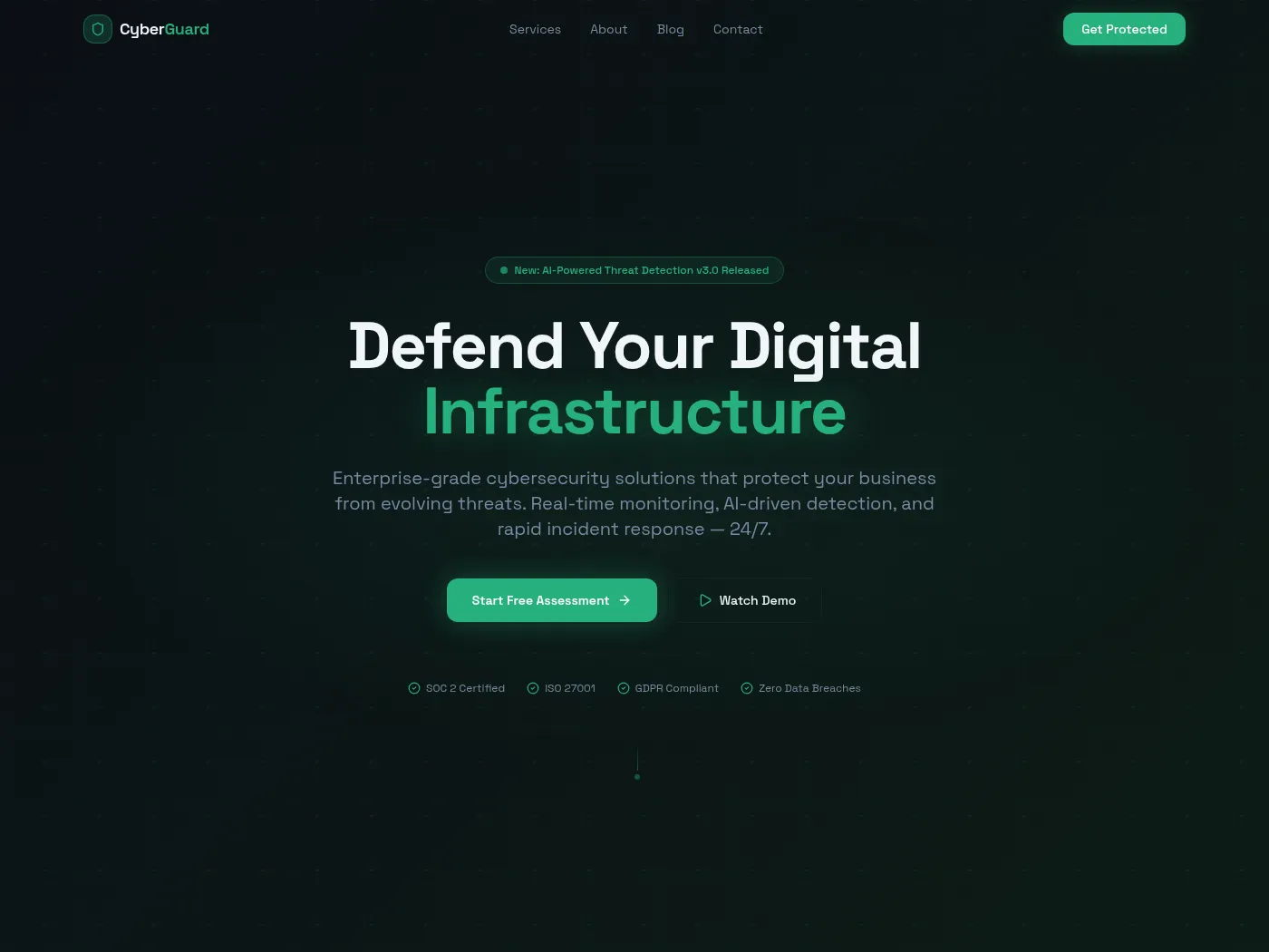 CyberGuard Web Portal