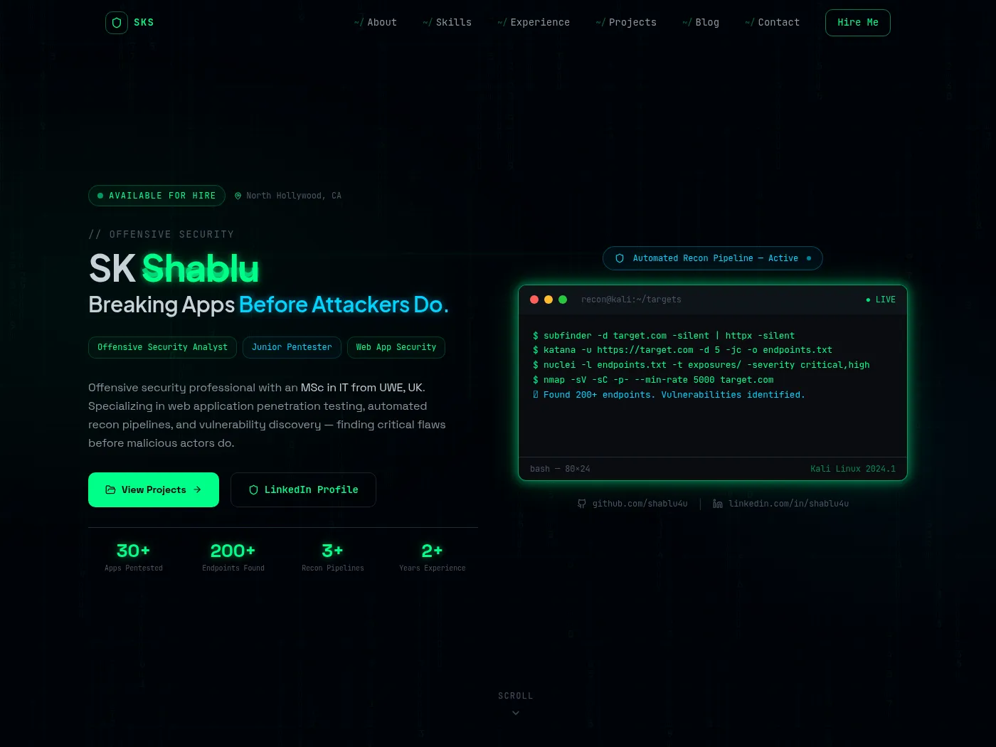 Cybershield Portfolio