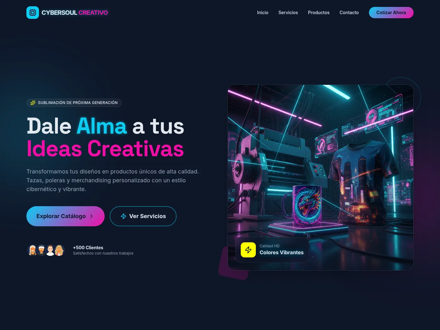 Cybersoul Creativo Web