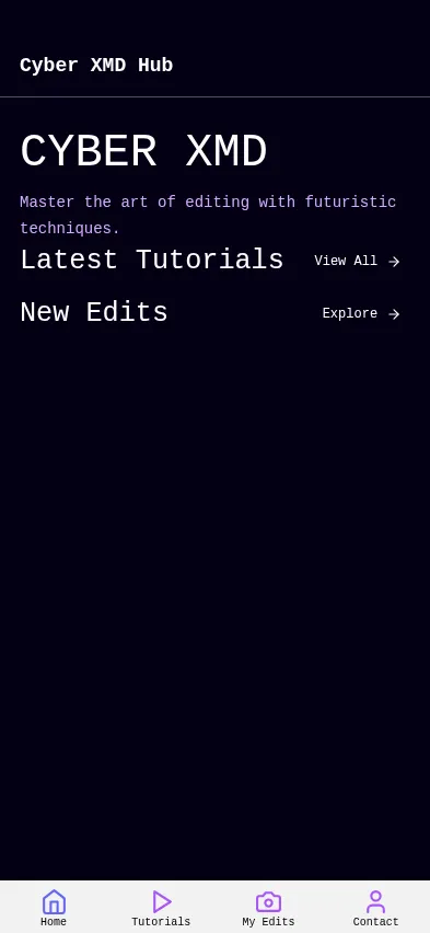 Cyber XMD Edit Hub