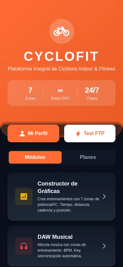 CycloFit: Indoor Cycling Suite