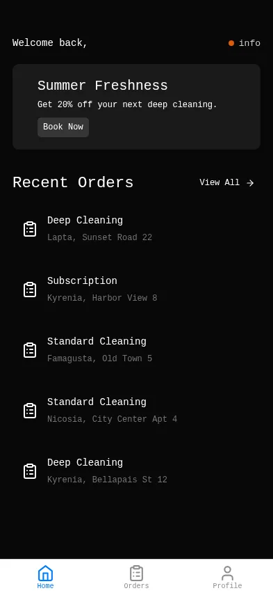 Cyprus Cleaning App