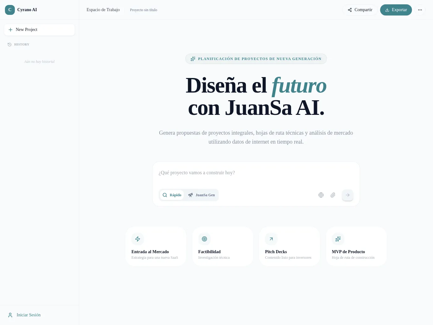 Cyrano Project Generator