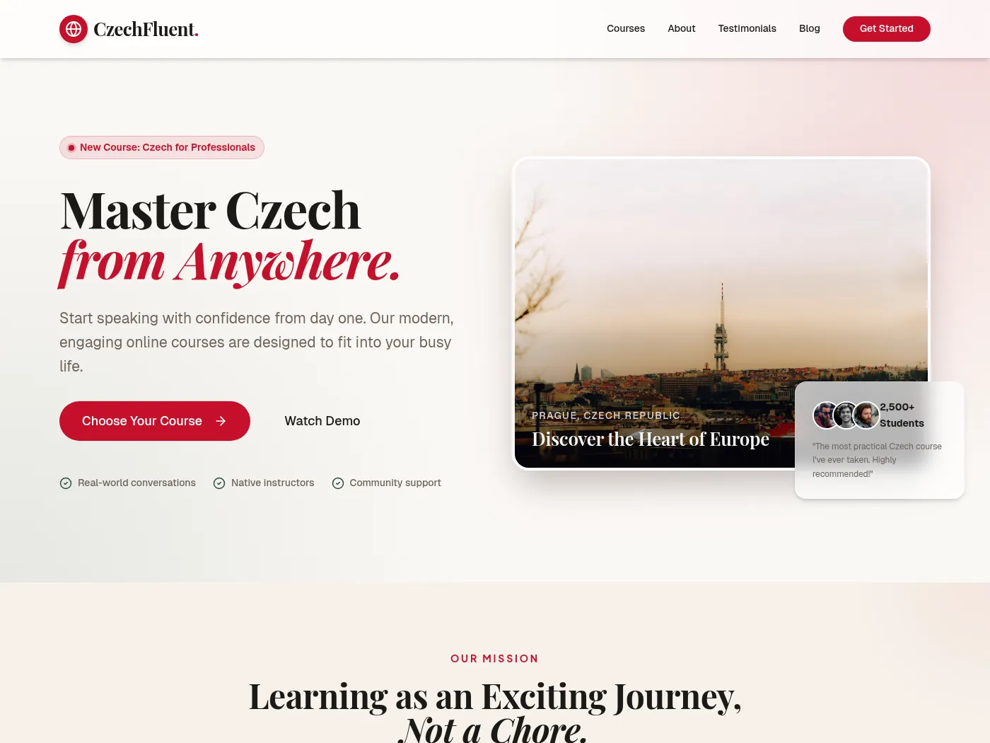 CzechFluent Academy