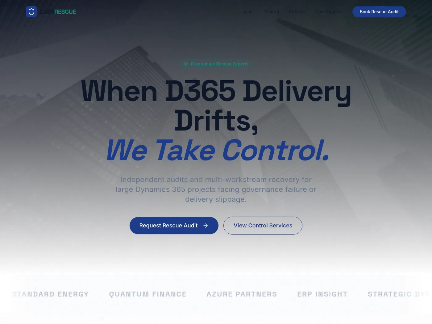 D365 Rescue Control