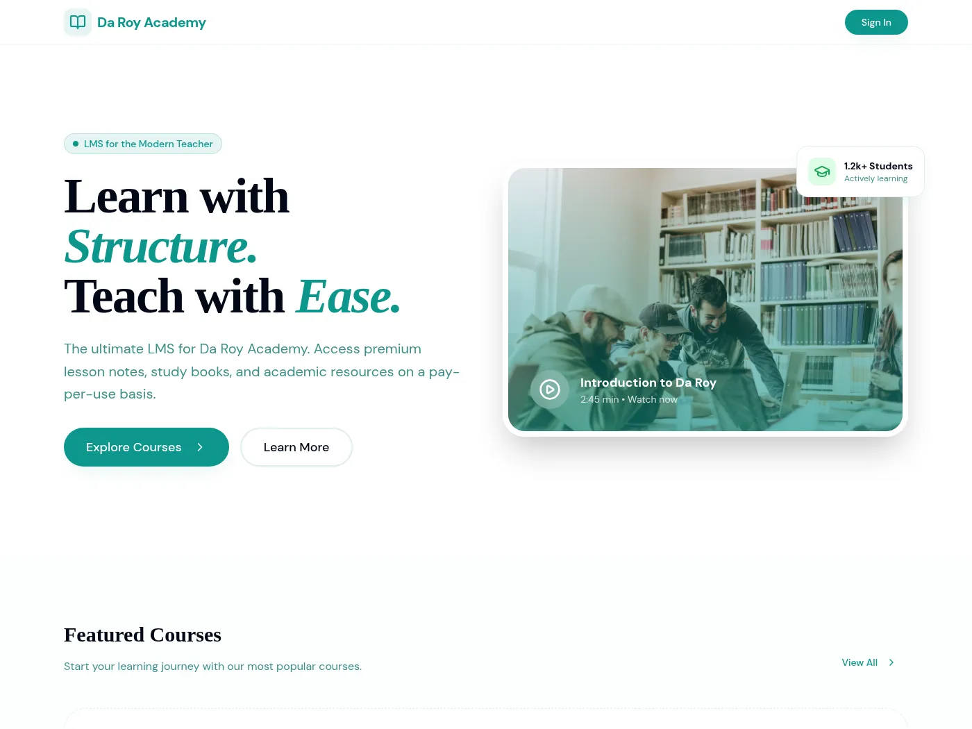 Da Roi Academy