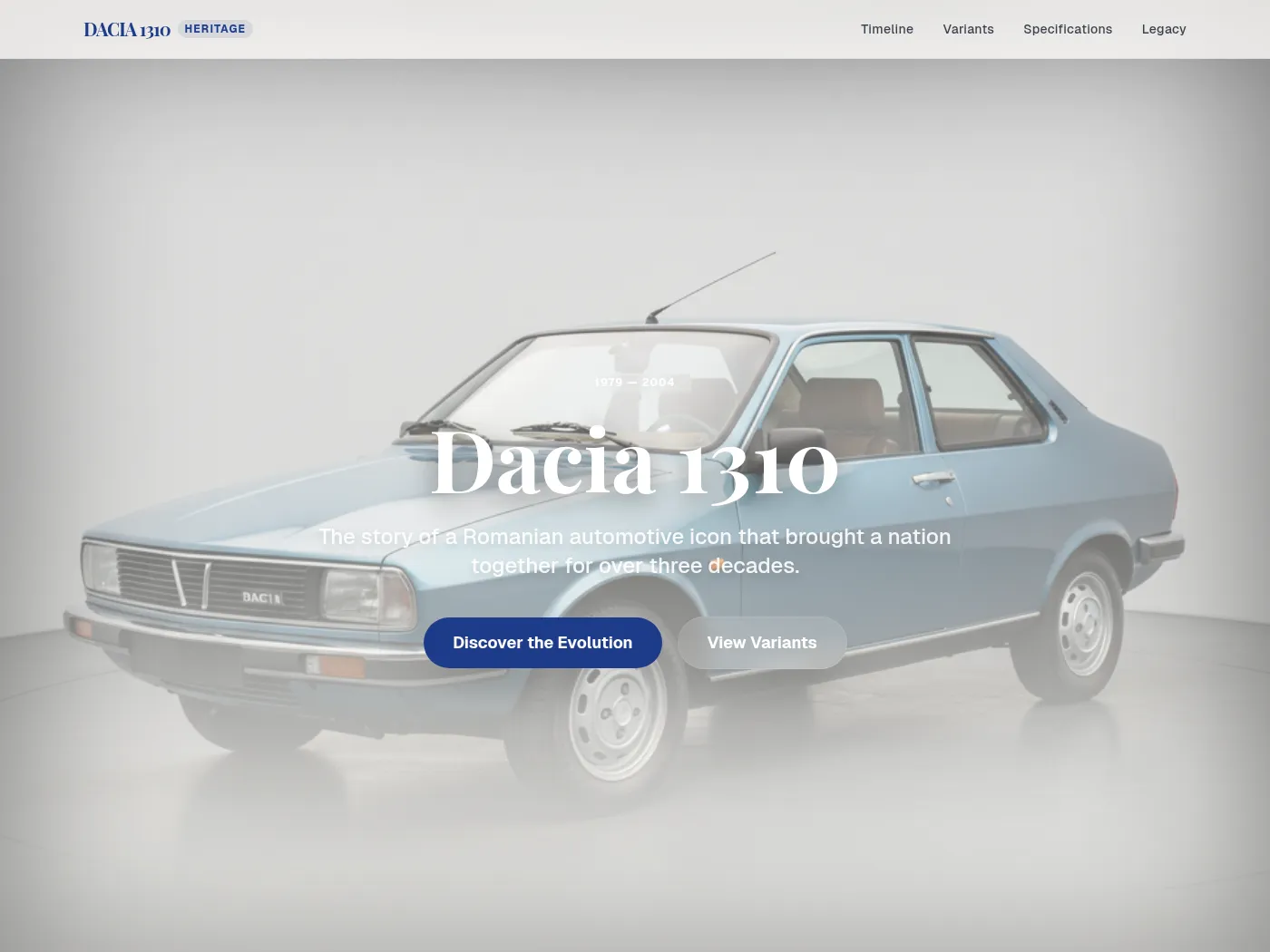 Dacia 1310 Heritage