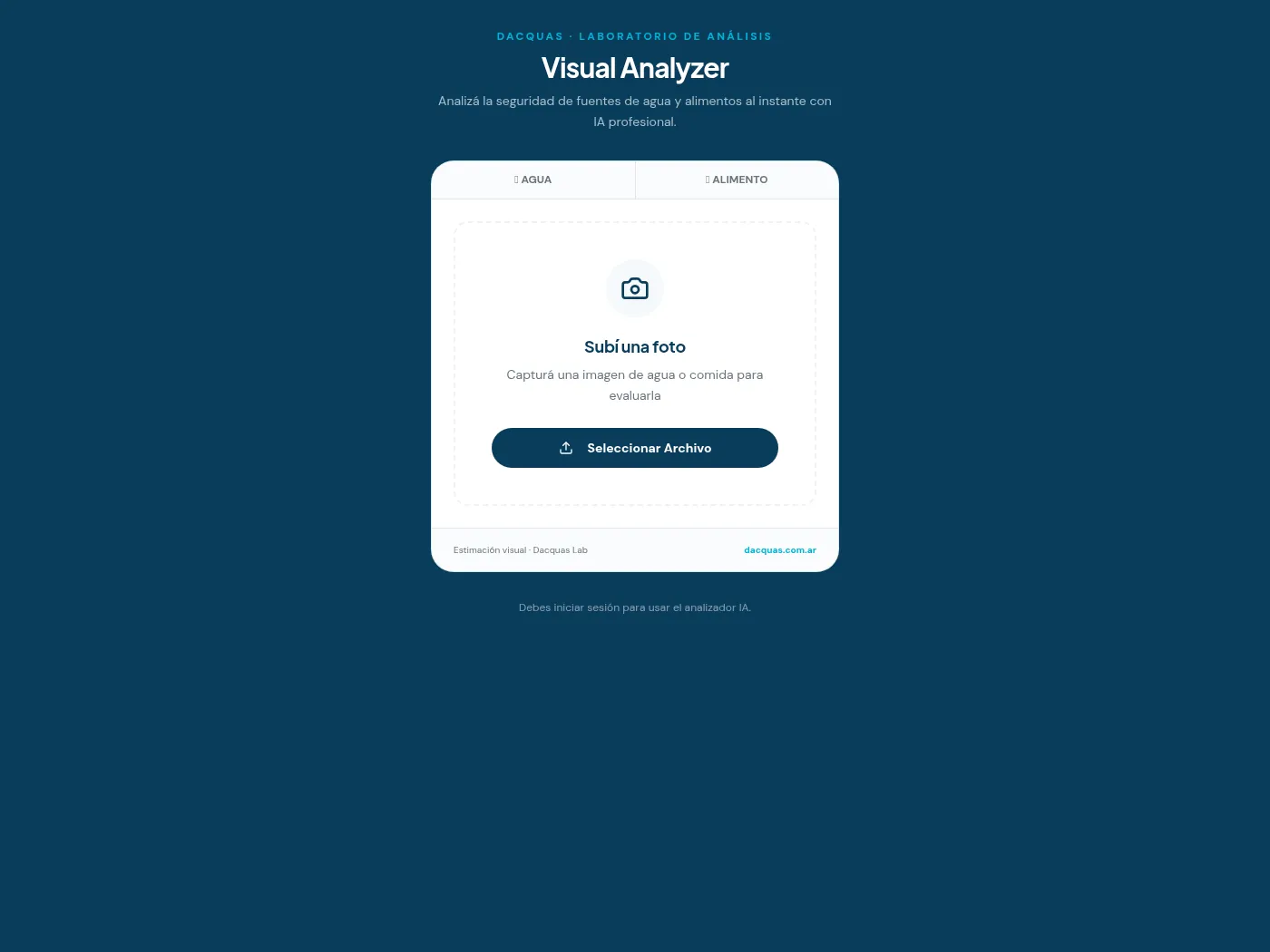 Dacquas Visual Analyzer
