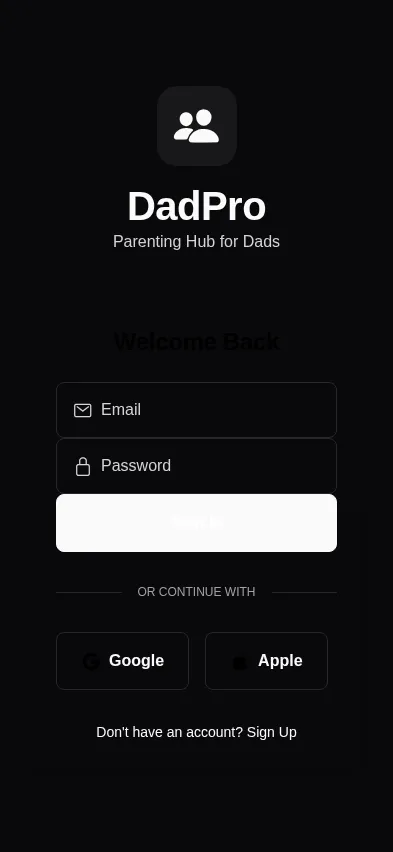 DadPro Parenting Hub