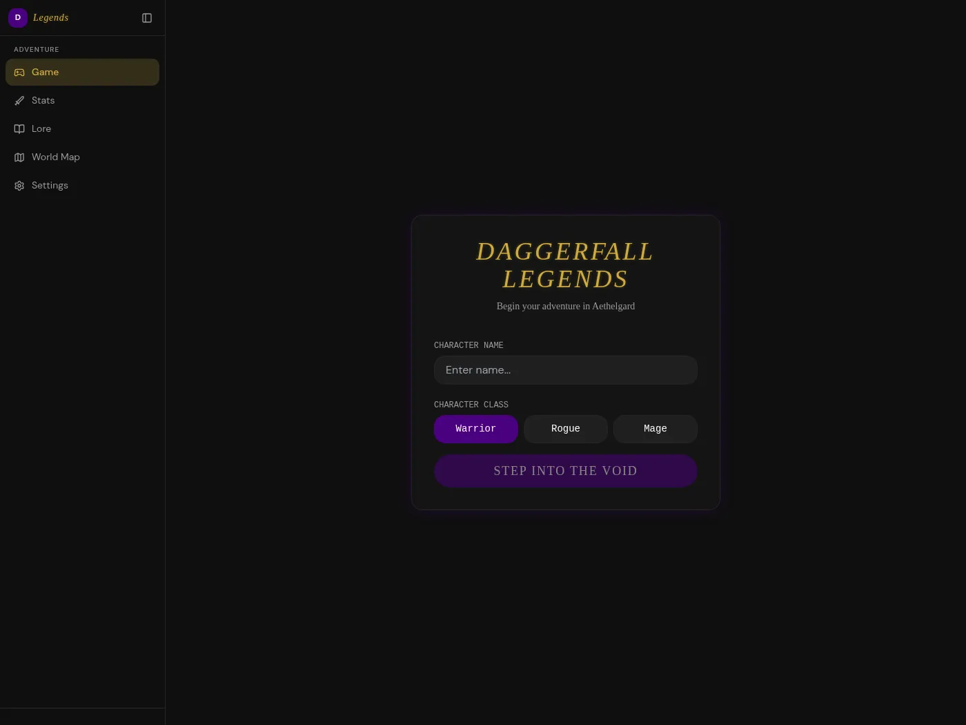 Daggerfall Legends Quest