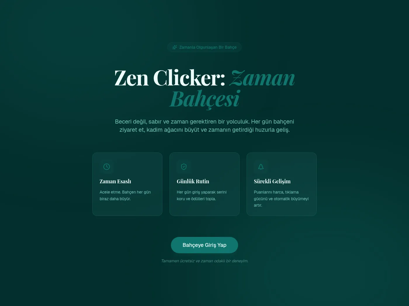 Click & Grow Game