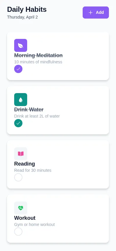 Daily Habit Tracker