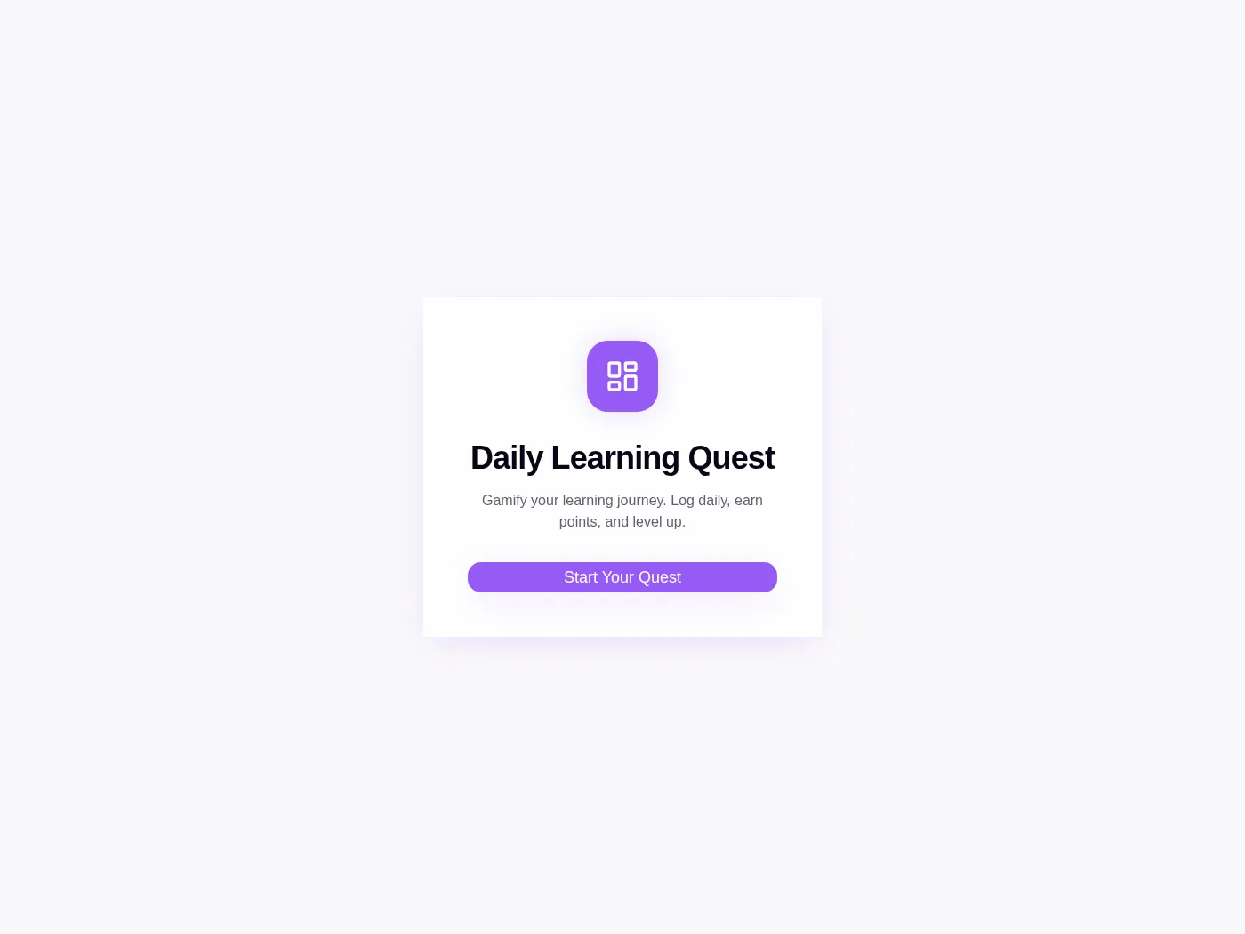 Daily Learning Quest