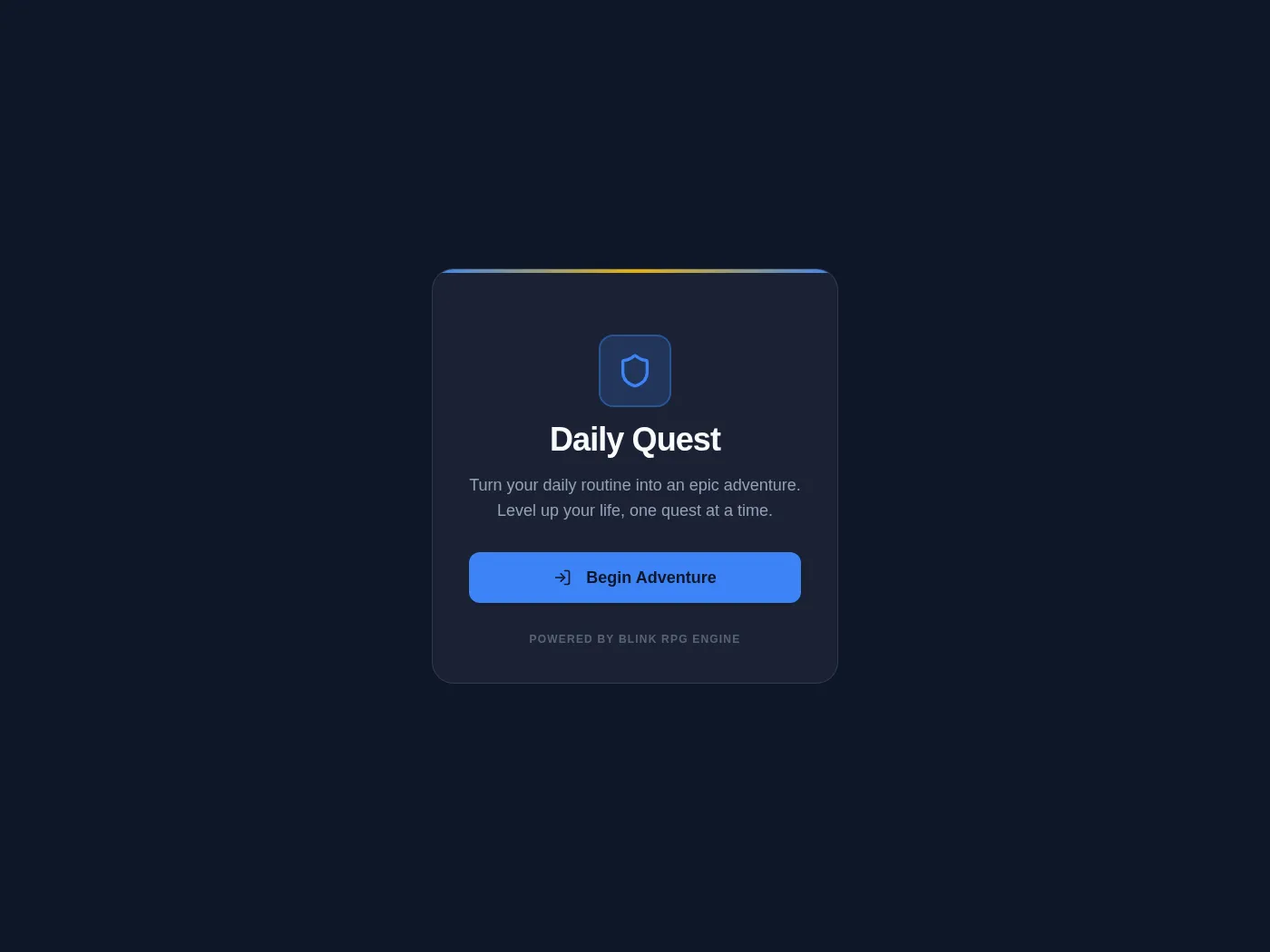 Daily Quest Game