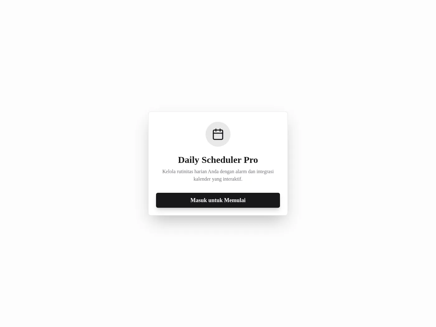 Daily Scheduler Pro