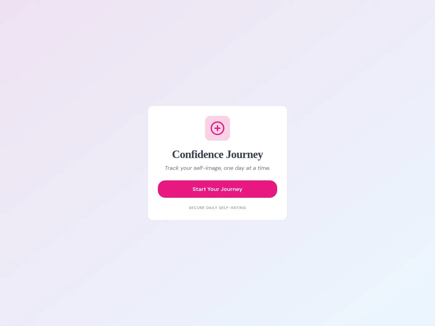 Daily Self-Rating App