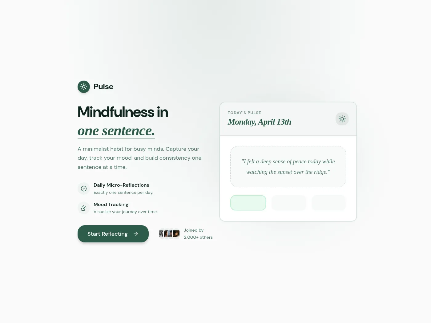 Daily Reflection App