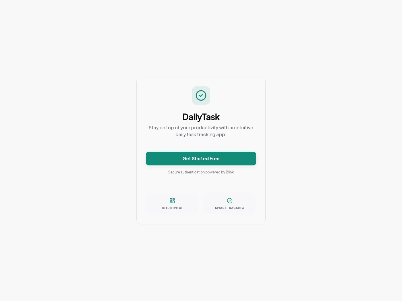 Daily Task Tracker