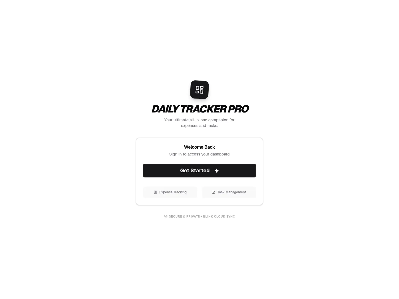 Daily Tracker Pro