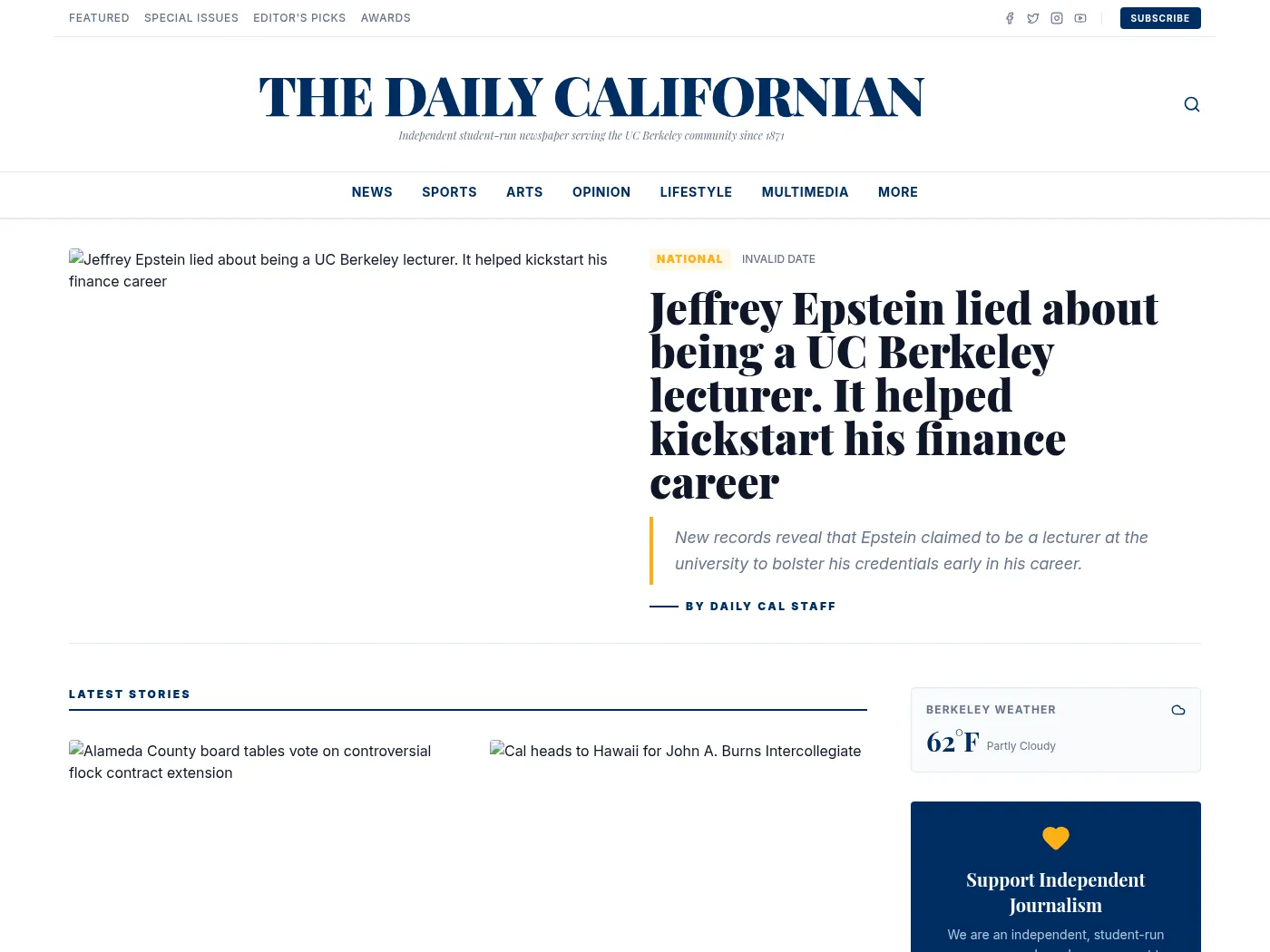DailyCal News Cl