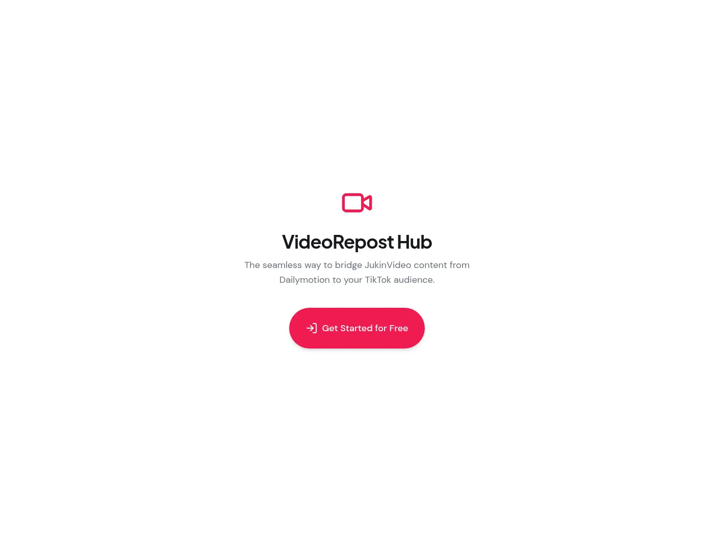 VideoRepost Hub