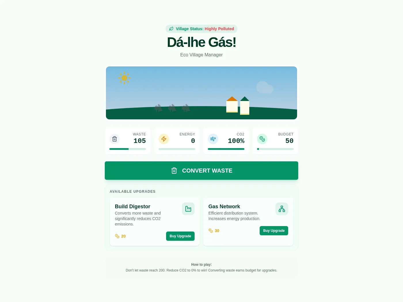 Dá-lhe Gás! Eco Village