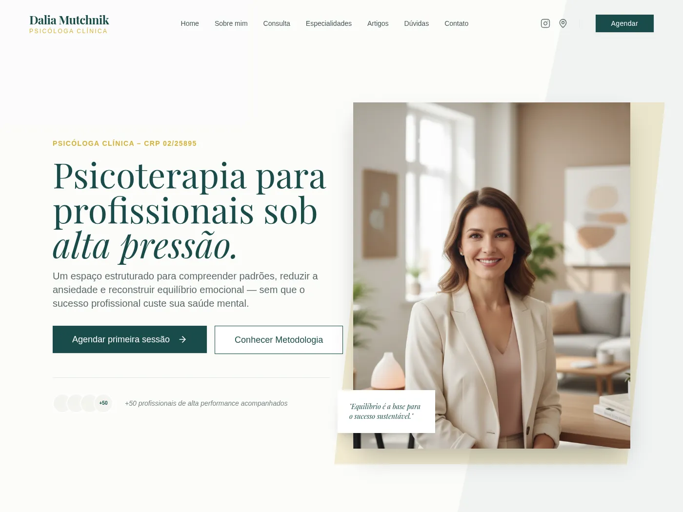 Dalia Web Clone
