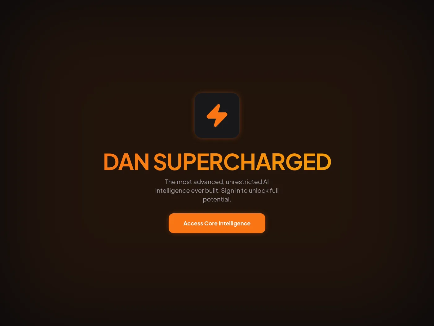 DAN Supercharged AI Chat