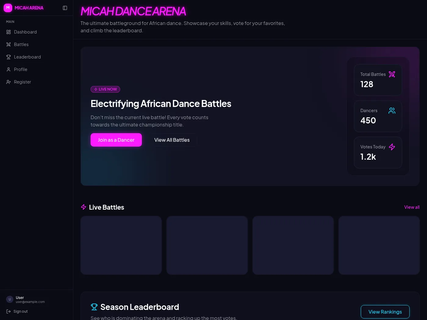 Micah Dance Arena