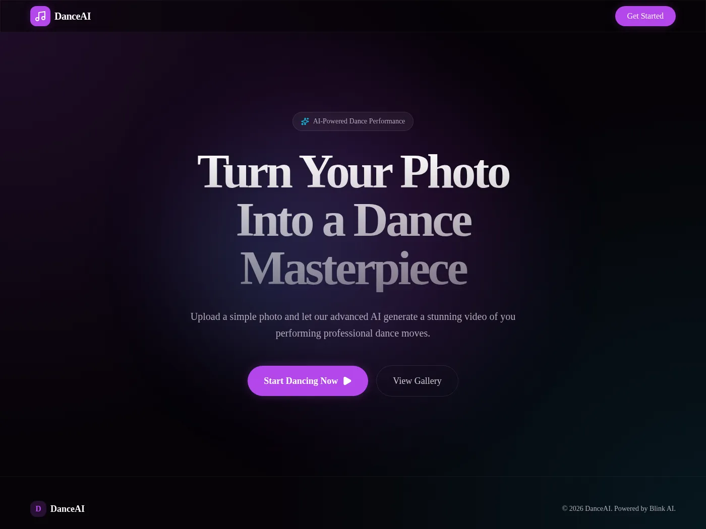Dance Video Generator
