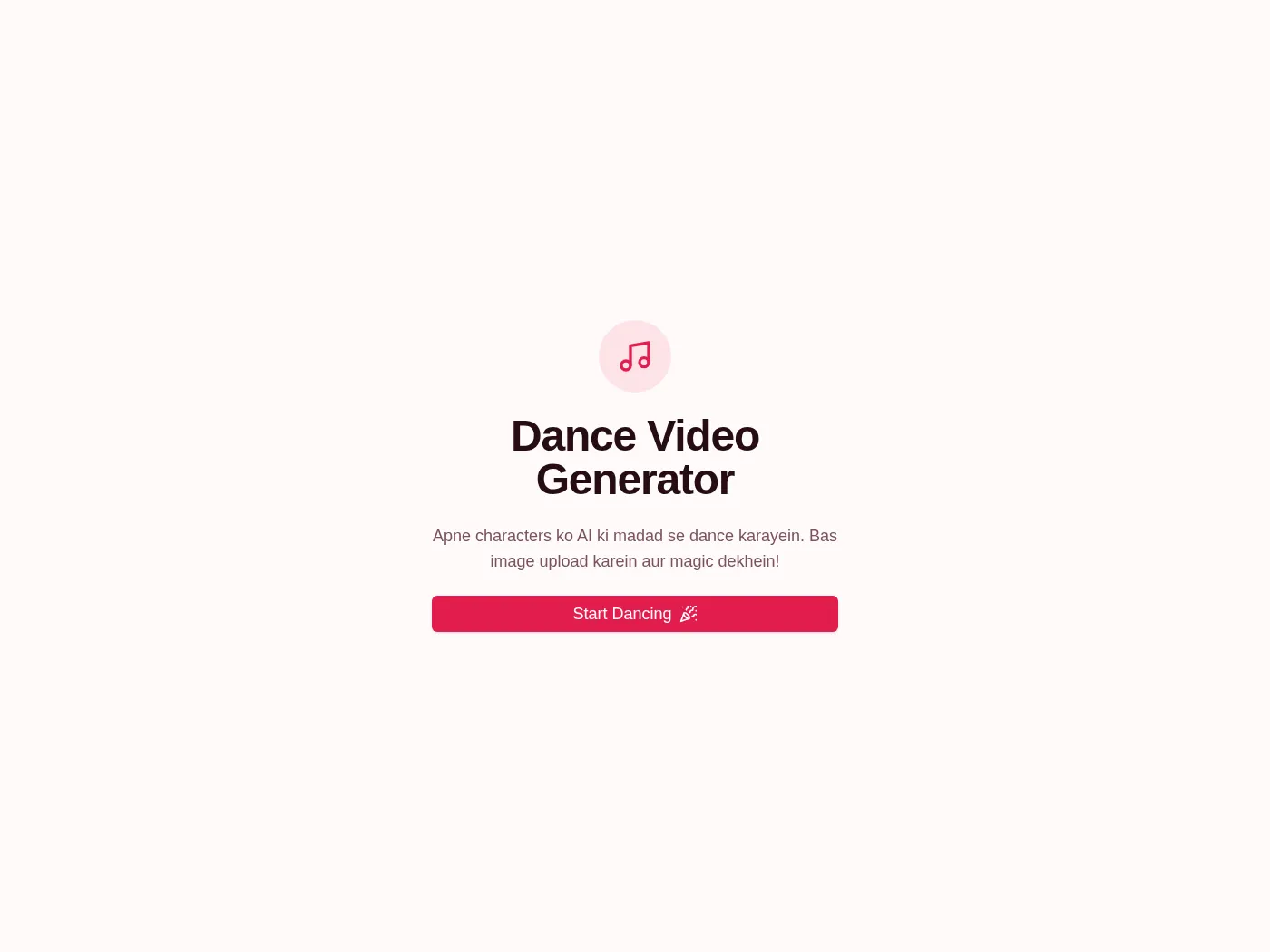 Dance Video Generator