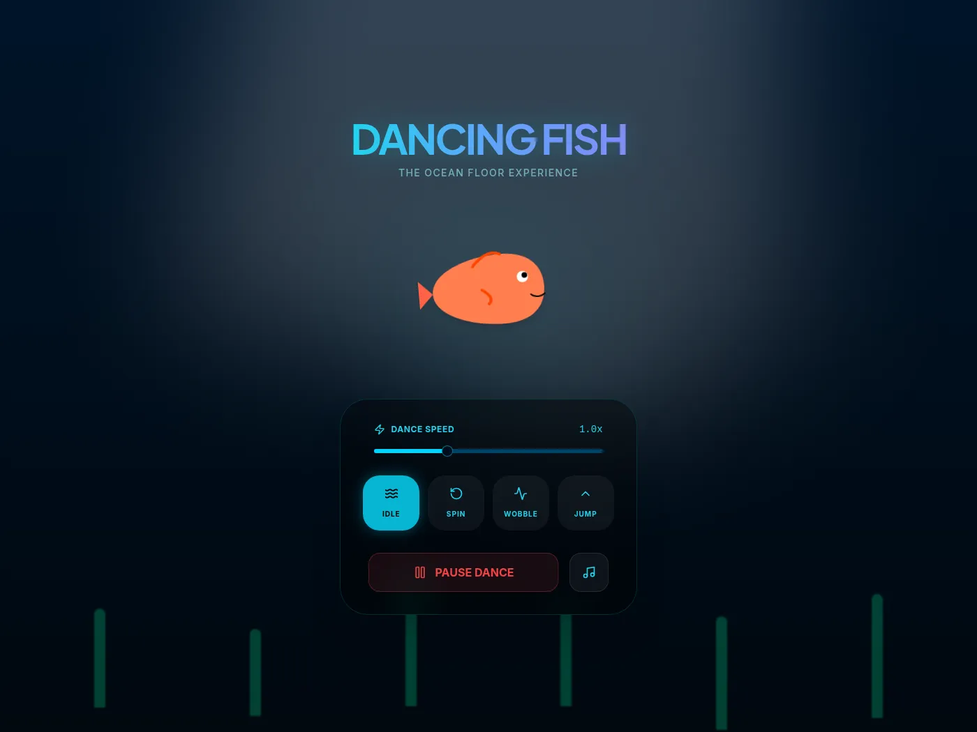 Dancing Fish App