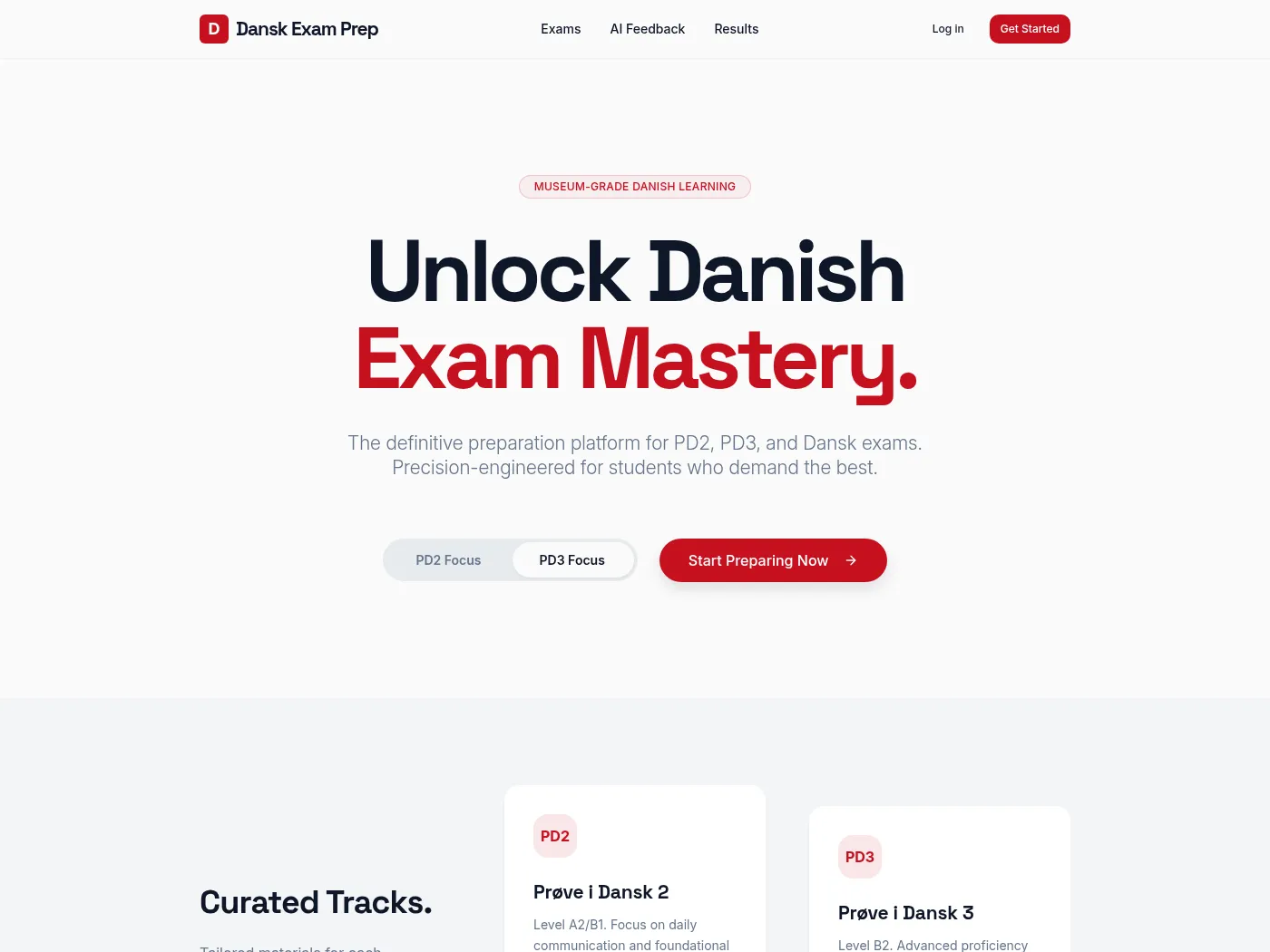 Dansk Exam Prep Hub
