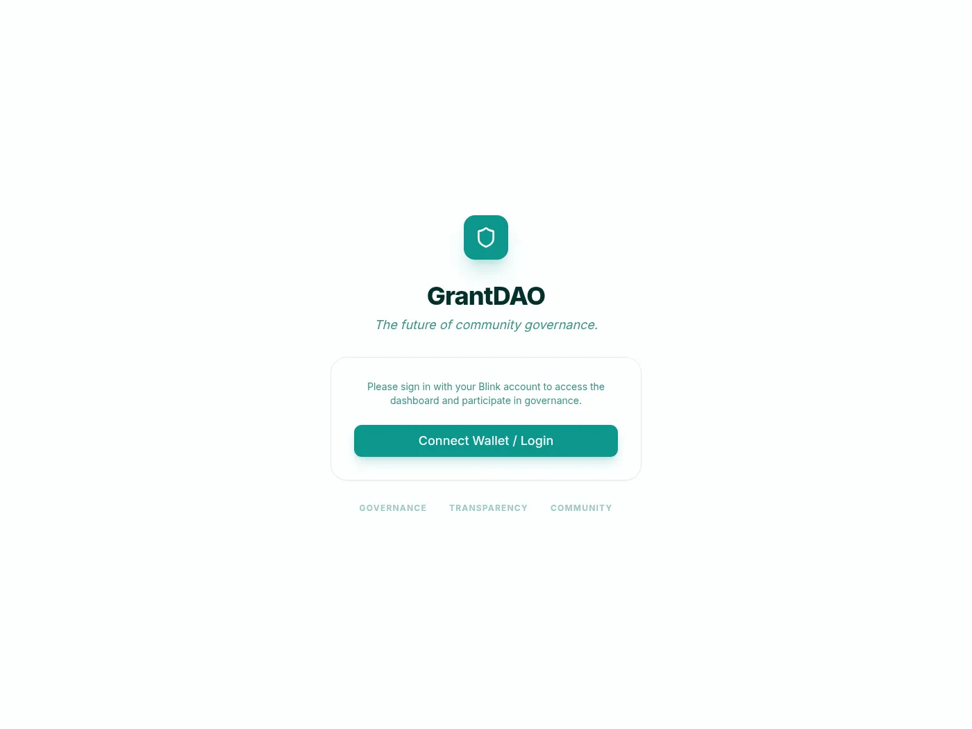Grant DAO Platform