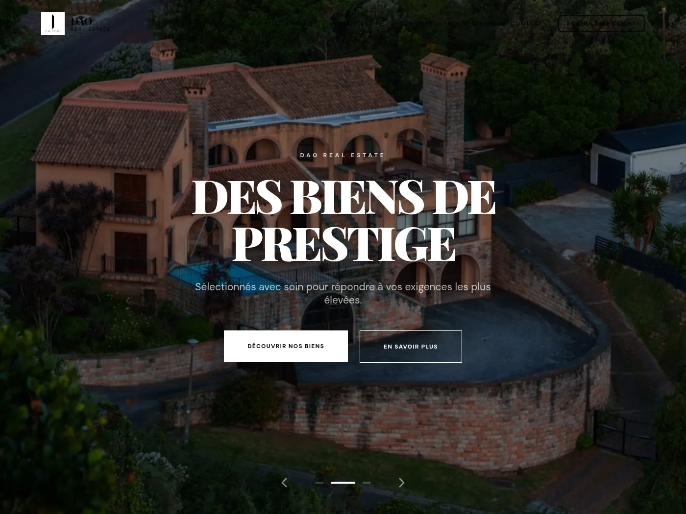 DAO Real Estate Site (Remix)